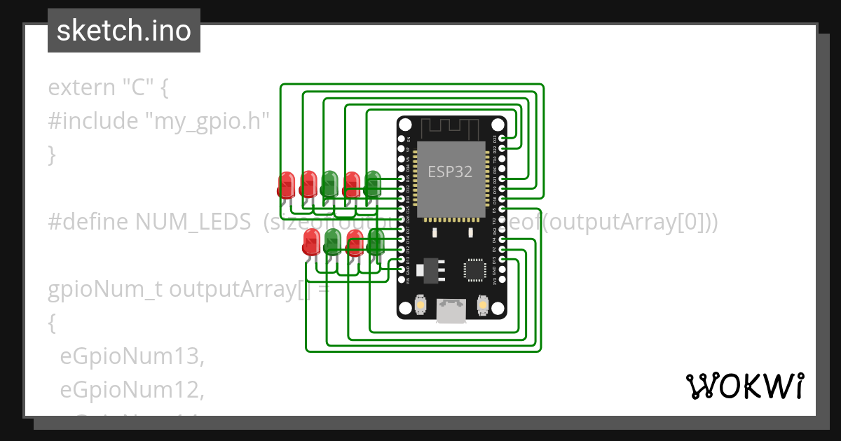 Wokwi - Online ESP32, STM32, Arduino Simulator