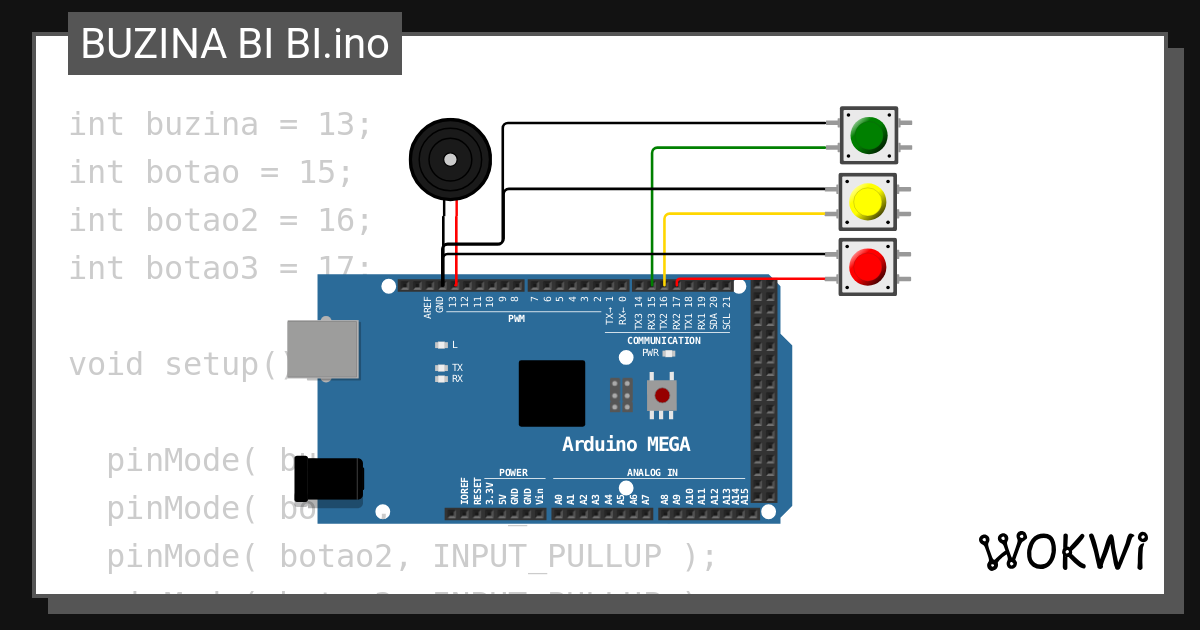 Buzina Bi O Wokwi Esp32 Stm32 Arduino Simulator 5481