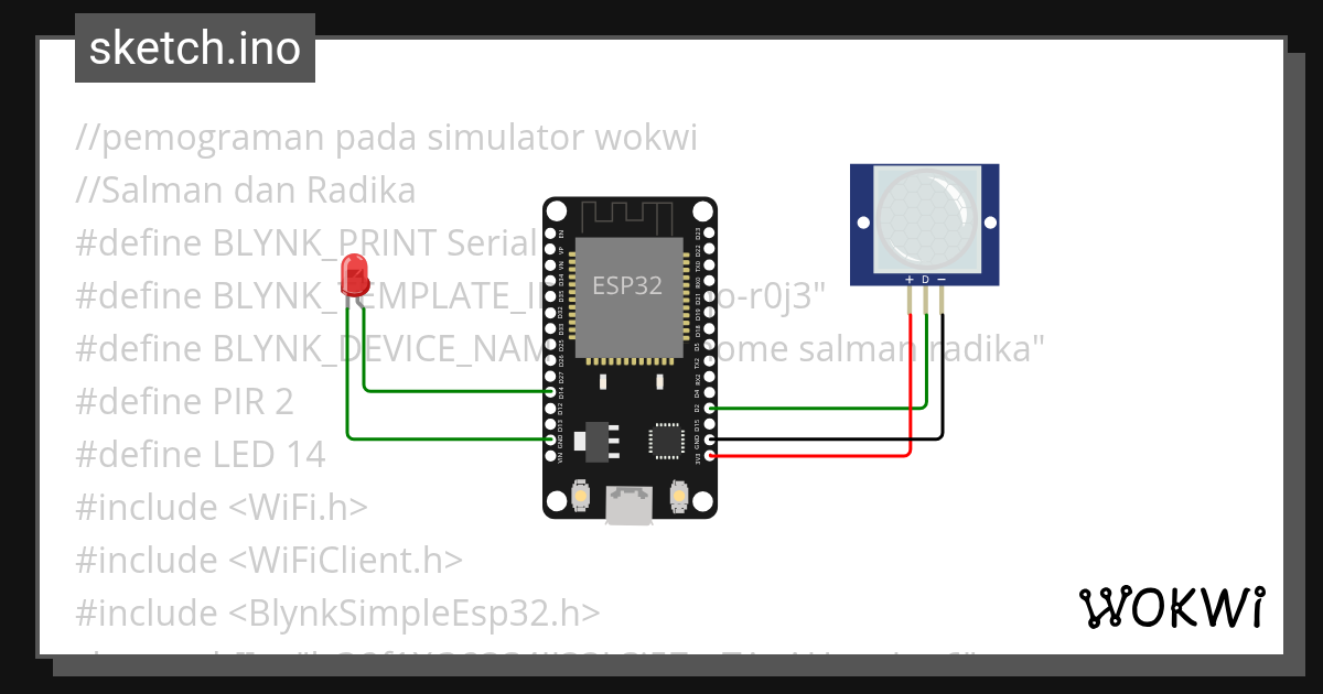 sketch.ino - Wokwi ESP32, STM32, Arduino Simulator