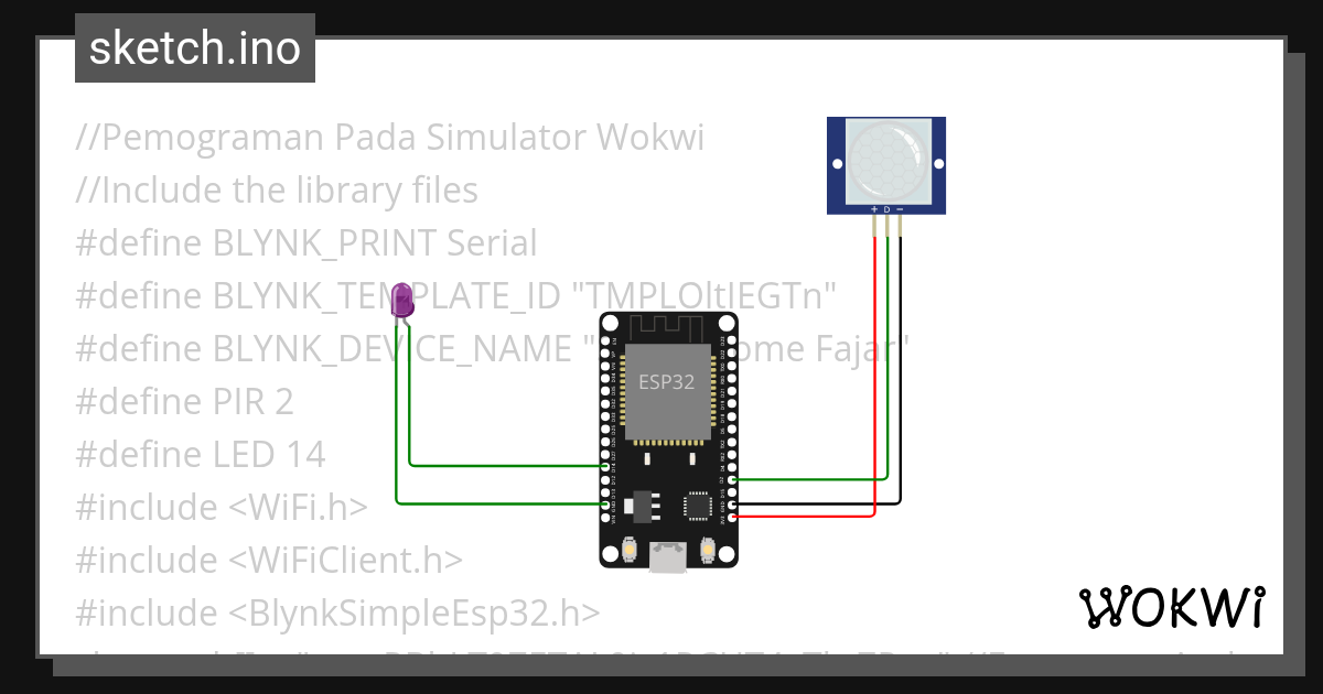 sketch.ino - Wokwi ESP32, STM32, Arduino Simulator