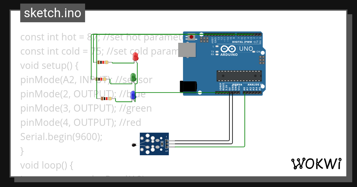 PABUHAYA LM35 with LED.ino - Wokwi ESP32, STM32, Arduino Simulator
