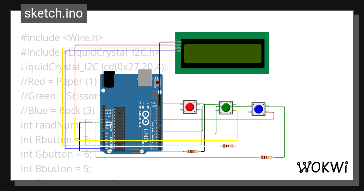 sketch.ino - Wokwi ESP32, STM32, Arduino Simulator