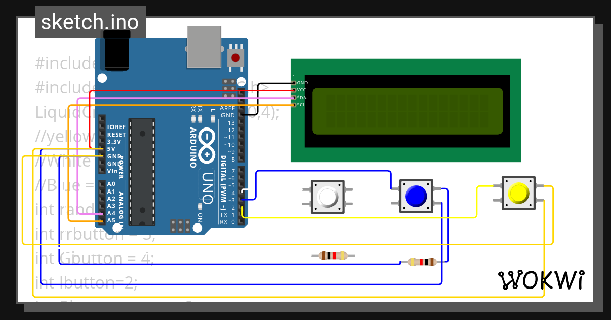 sketch.ino - Wokwi ESP32, STM32, Arduino Simulator