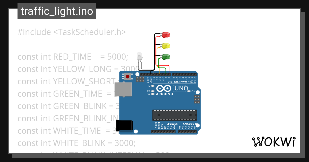 traffic_light.ino copy - Wokwi ESP32, STM32, Arduino Simulator