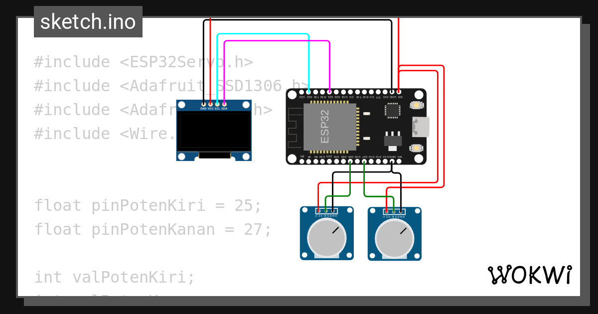 Ujian Wokwi Esp32 Stm32 Arduino Simulator