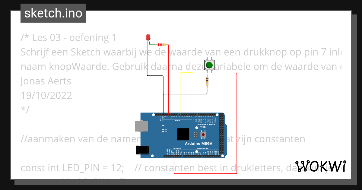 Les 03-1 - Wokwi ESP32, STM32, Arduino Simulator
