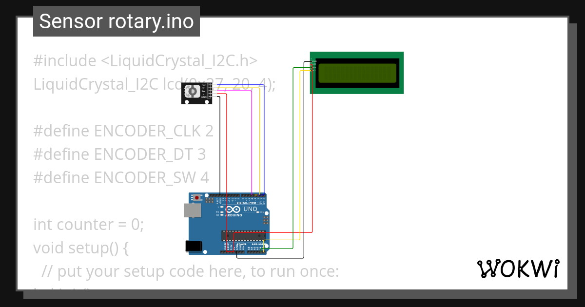 Sensor rotary.ino copy - Wokwi ESP32, STM32, Arduino Simulator