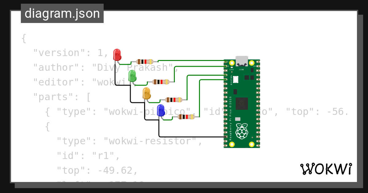 4bit Counter Wokwi Esp32 Stm32 Arduino Simulator