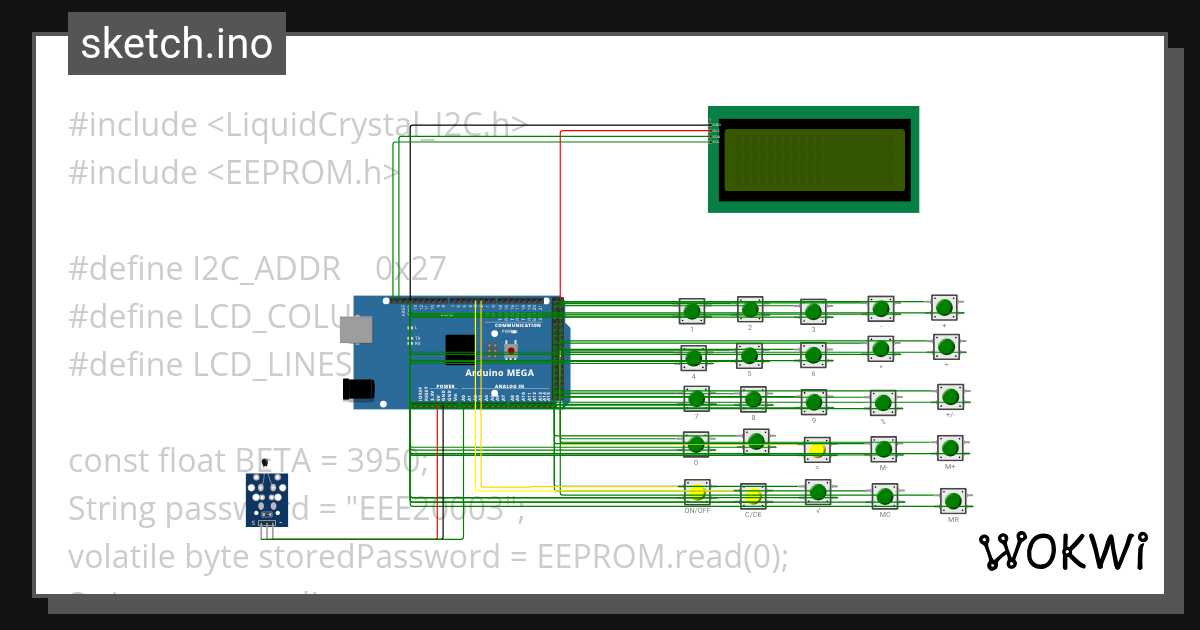 Calculator - Wokwi ESP32, STM32, Arduino Simulator