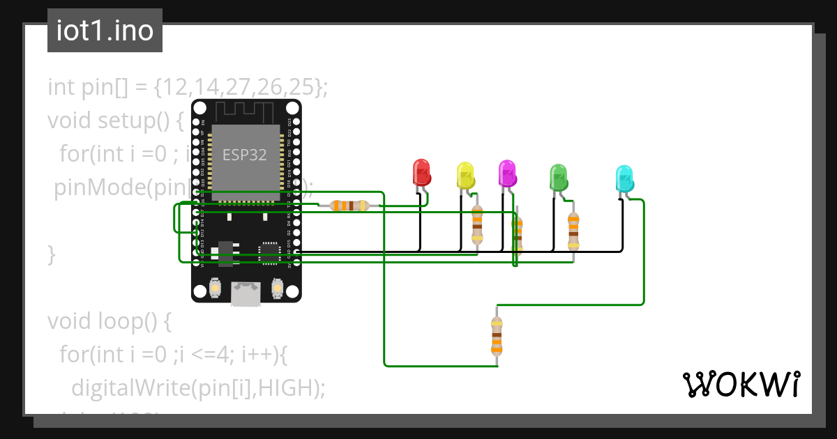 Wokwi - Online ESP32, STM32, Arduino Simulator