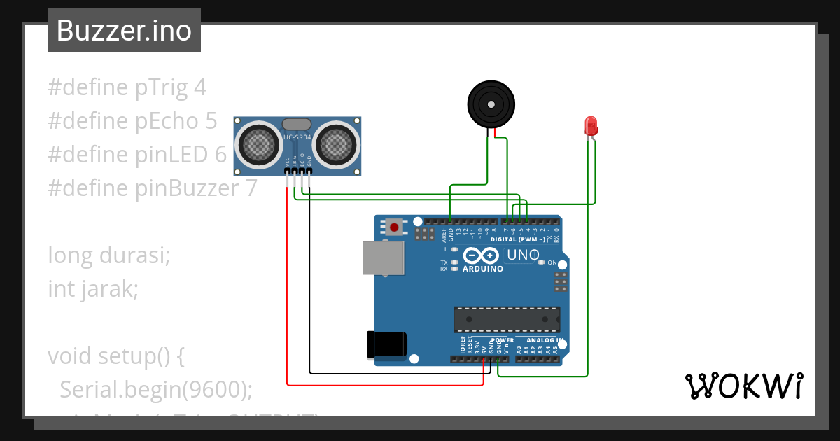 Buzzer.ino - Wokwi Arduino and ESP32 Simulator