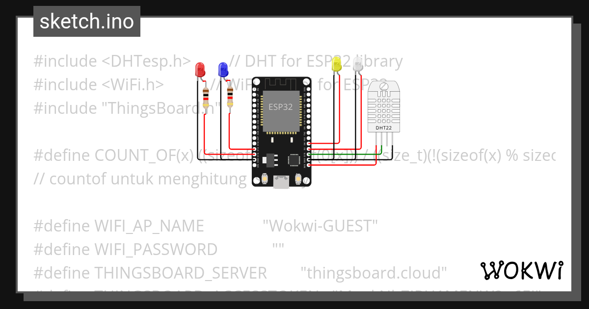 topik 16 dari pak prakoso - Wokwi ESP32, STM32, Arduino Simulator