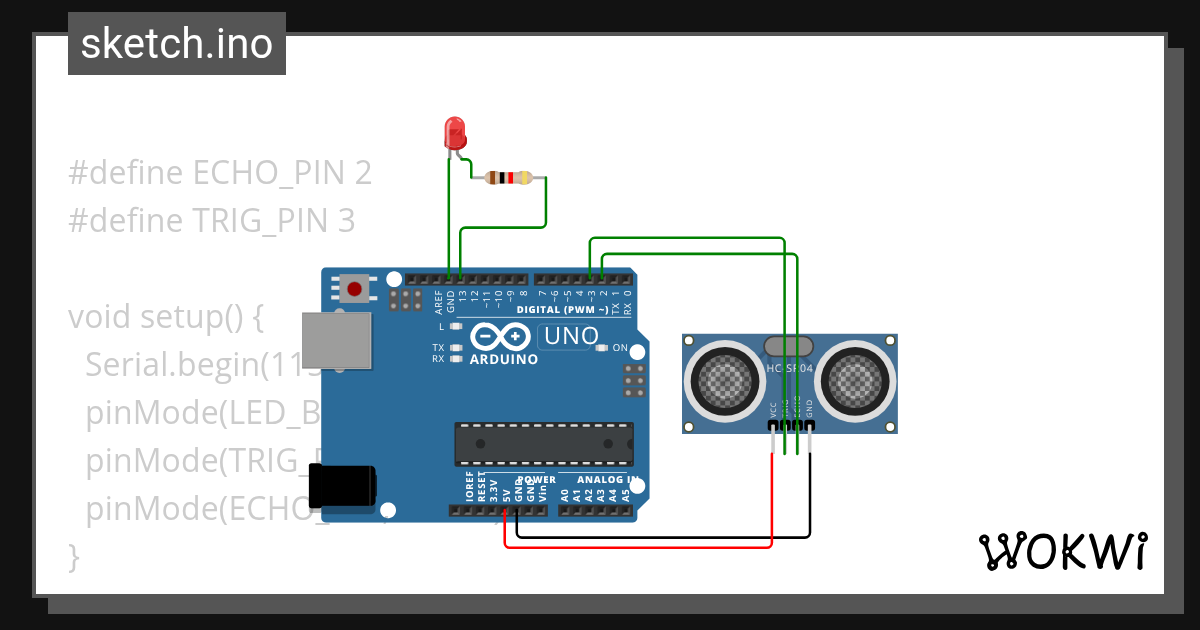 blinking led - Wokwi ESP32, STM32, Arduino Simulator