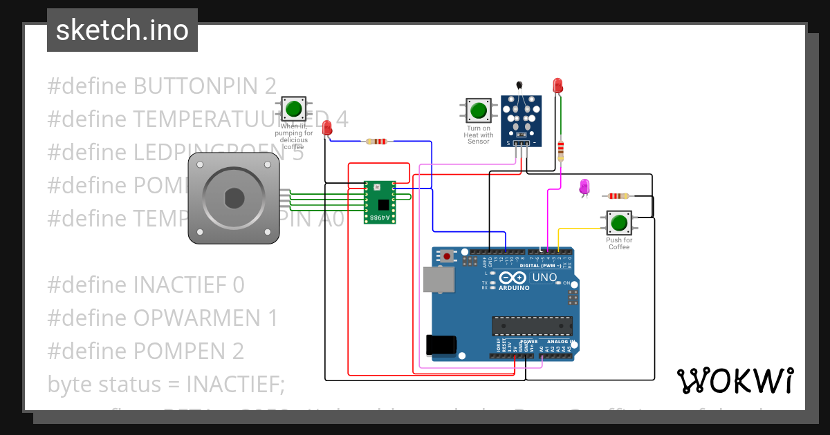 28 koffie kenny - Wokwi ESP32, STM32, Arduino Simulator