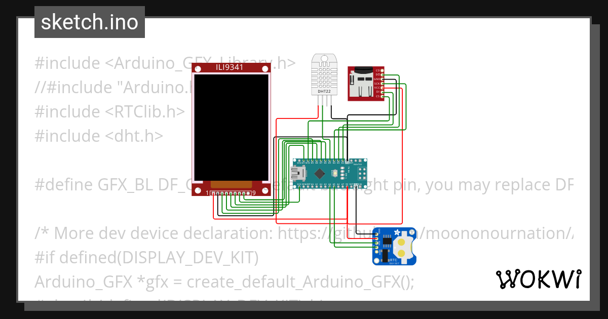 sketch.ino - Wokwi ESP32, STM32, Arduino Simulator