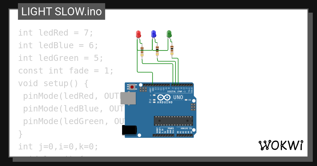 Light O Wokwi Esp32 Stm32 Arduino Simulator