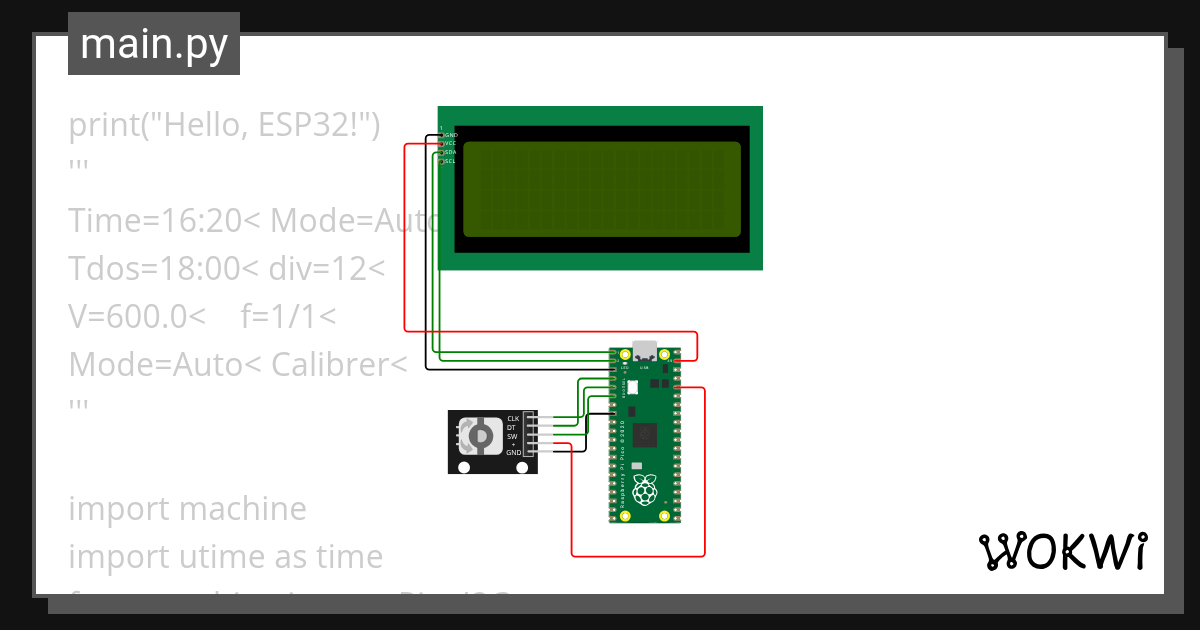 Wokwi - Online ESP32, STM32, Arduino Simulator
