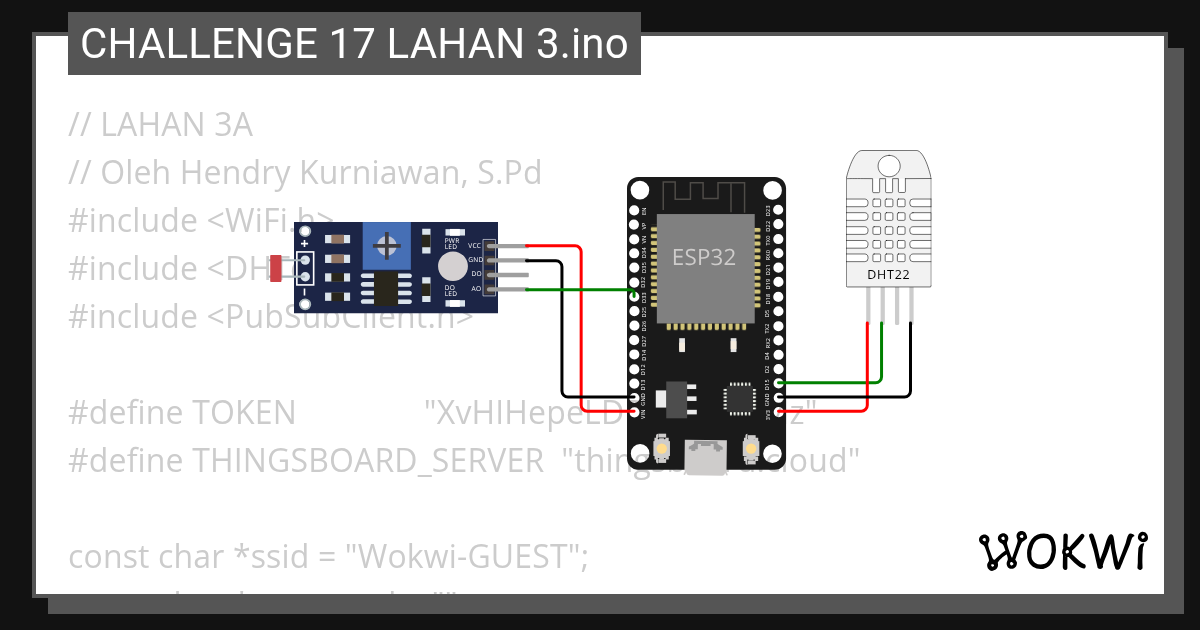Challenge 17 Lahan 3A.ino - Wokwi ESP32, STM32, Arduino Simulator