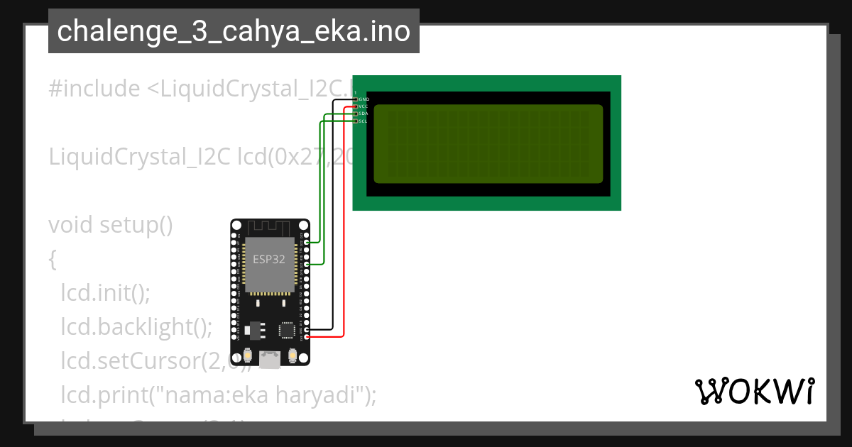 Wokwi - Online ESP32, STM32, Arduino Simulator Wokwi - Online ESP32, STM32, Arduino Simulator