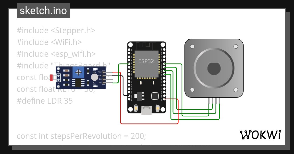 sketch.ino - Wokwi ESP32, STM32, Arduino Simulator