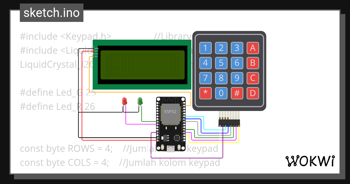 TUGAS 3 - Wokwi ESP32, STM32, Arduino Simulator