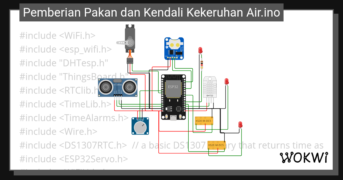 Pemberian Pakan dan Kendali Kekeruhan.ino copy - Wokwi ESP32, STM32, Arduino Simulator