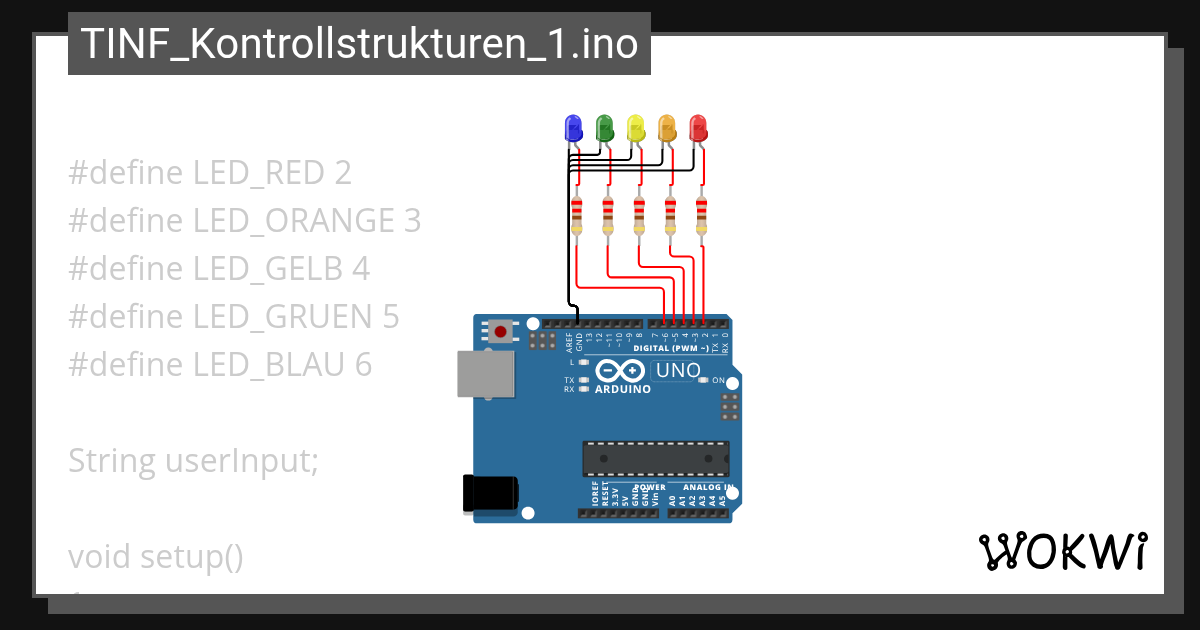 TINF_Kontrollstrukturen_1.ino - Wokwi ESP32, STM32, Arduino Simulator