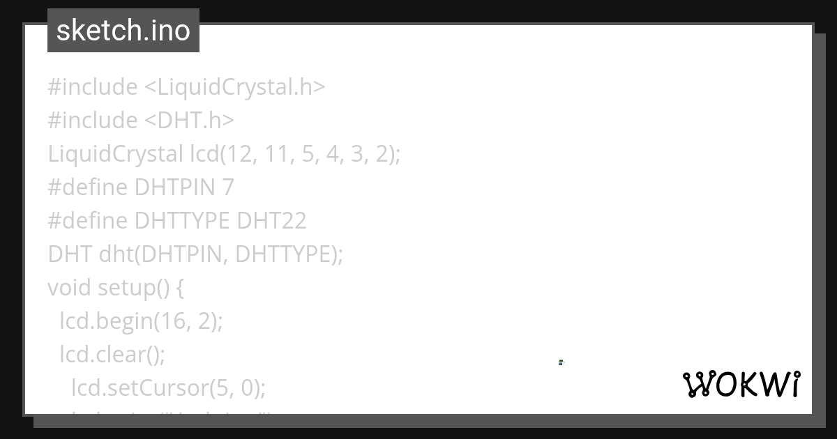 Ldr And Dht Wokwi Esp32 Stm32 Arduino Simulator