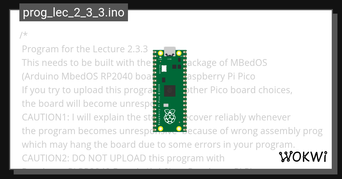 prog_lec_2_3_3.ino - Wokwi ESP32, STM32, Arduino Simulator