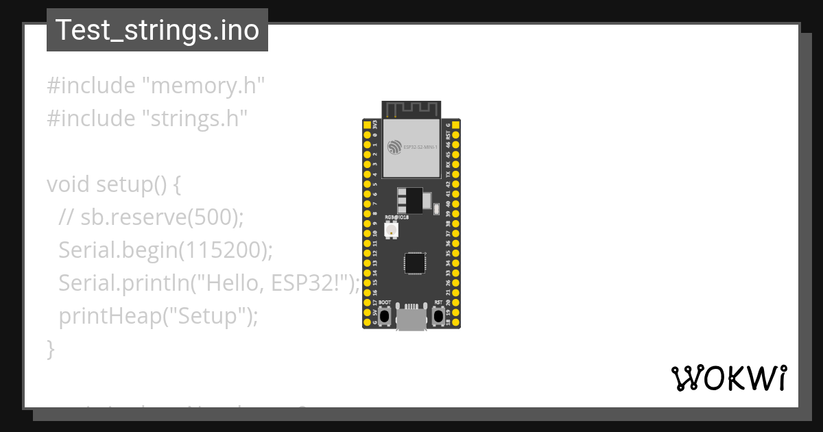 Wokwi - Online ESP32, STM32, Arduino Simulator