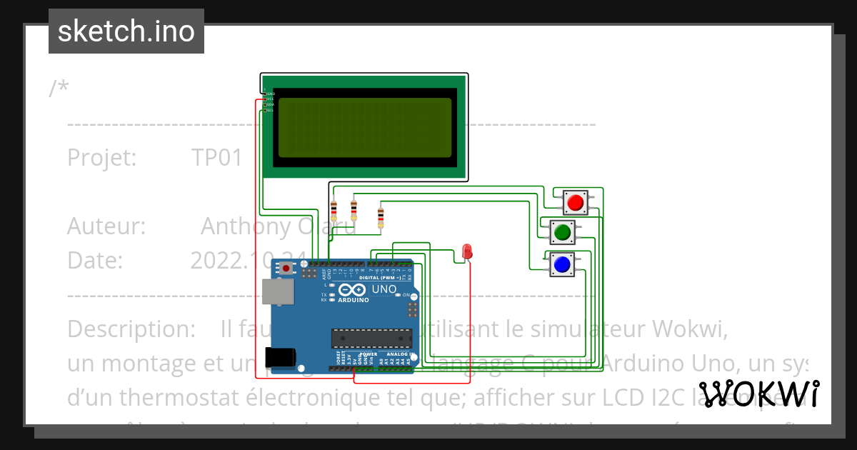 Wokwi - Online ESP32, STM32, Arduino Simulator
