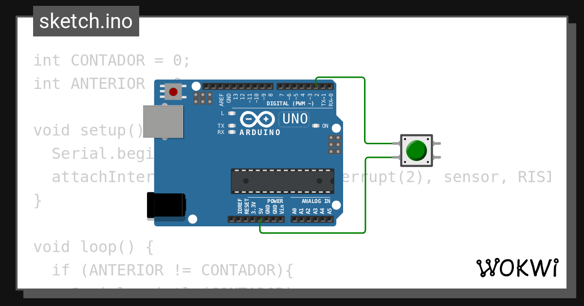Botón Con Delay Wokwi Esp32 Stm32 Arduino Simulator 4987