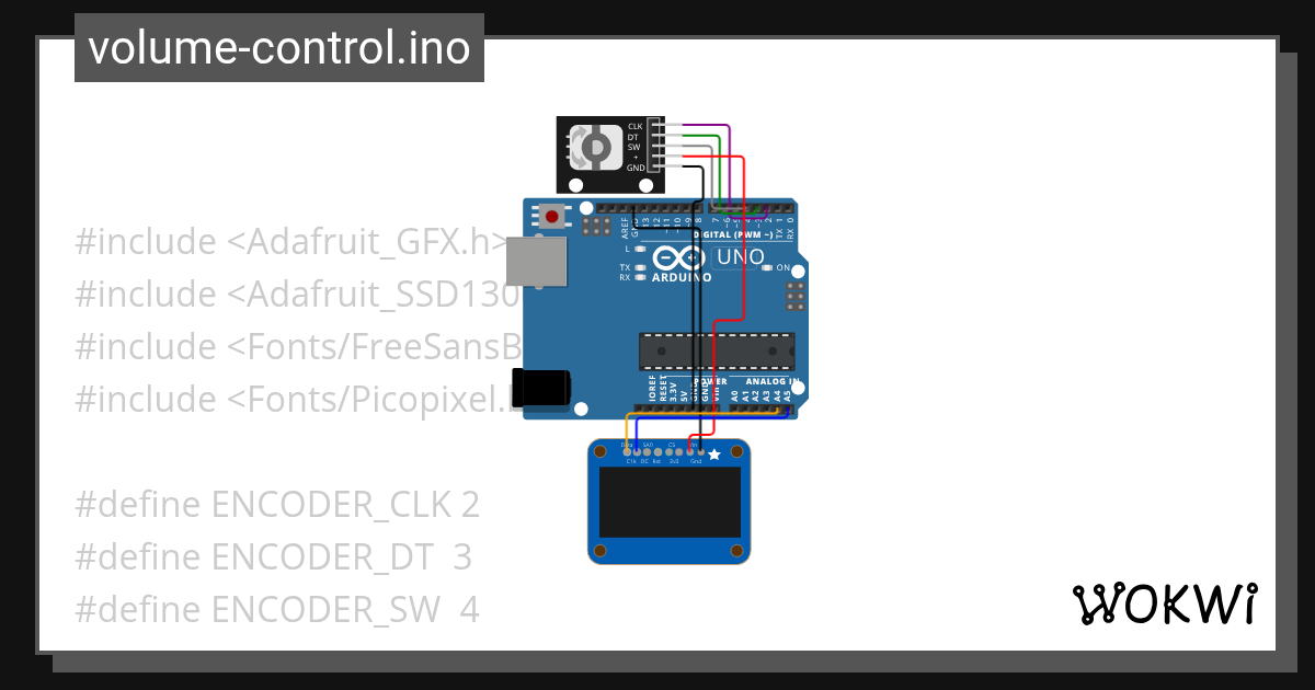 OLED - Wokwi ESP32, STM32, Arduino Simulator