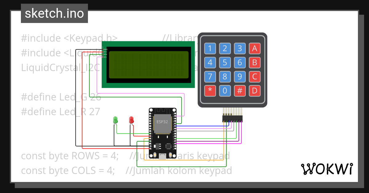 TUGAS 3 - Wokwi ESP32, STM32, Arduino Simulator