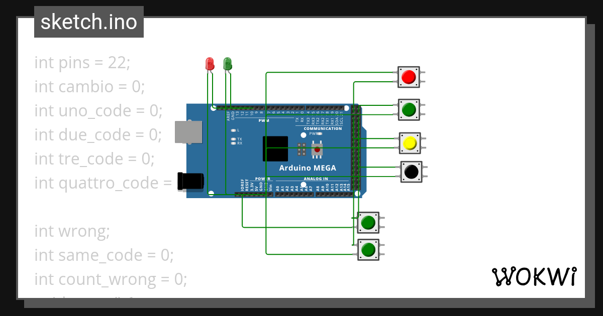 sketch.ino - Wokwi ESP32, STM32, Arduino Simulator