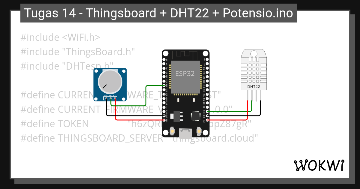 Tugas 14 Thingsboard Dht22 Potensio Wokwi Esp32 Stm32 Arduino 8625