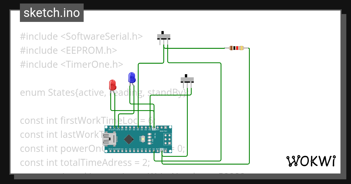 sketch.ino - Wokwi Arduino and ESP32 Simulator