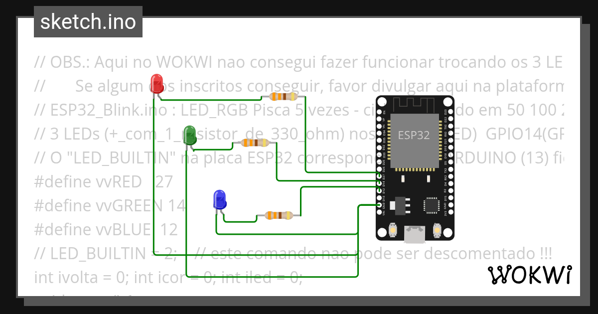 sketch.ino - Wokwi ESP32, STM32, Arduino Simulator