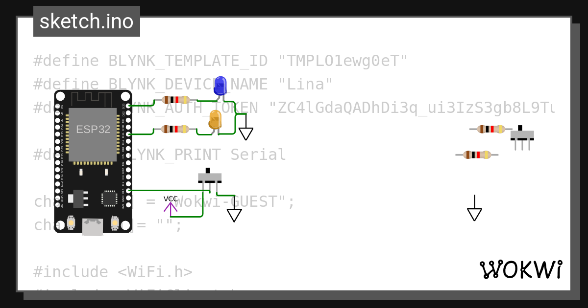 Esp32 Lina Wokwi Esp32 Stm32 Arduino Simulator