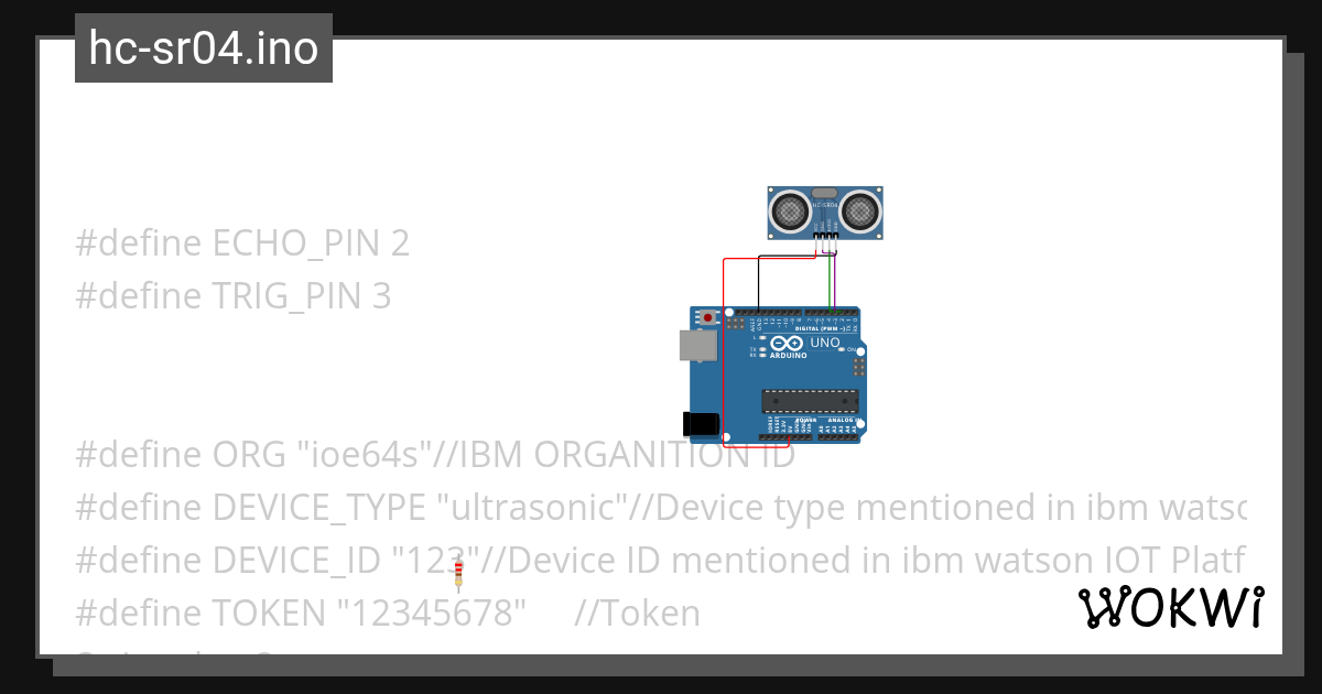 hc-sr04.ino - Wokwi ESP32, STM32, Arduino Simulator