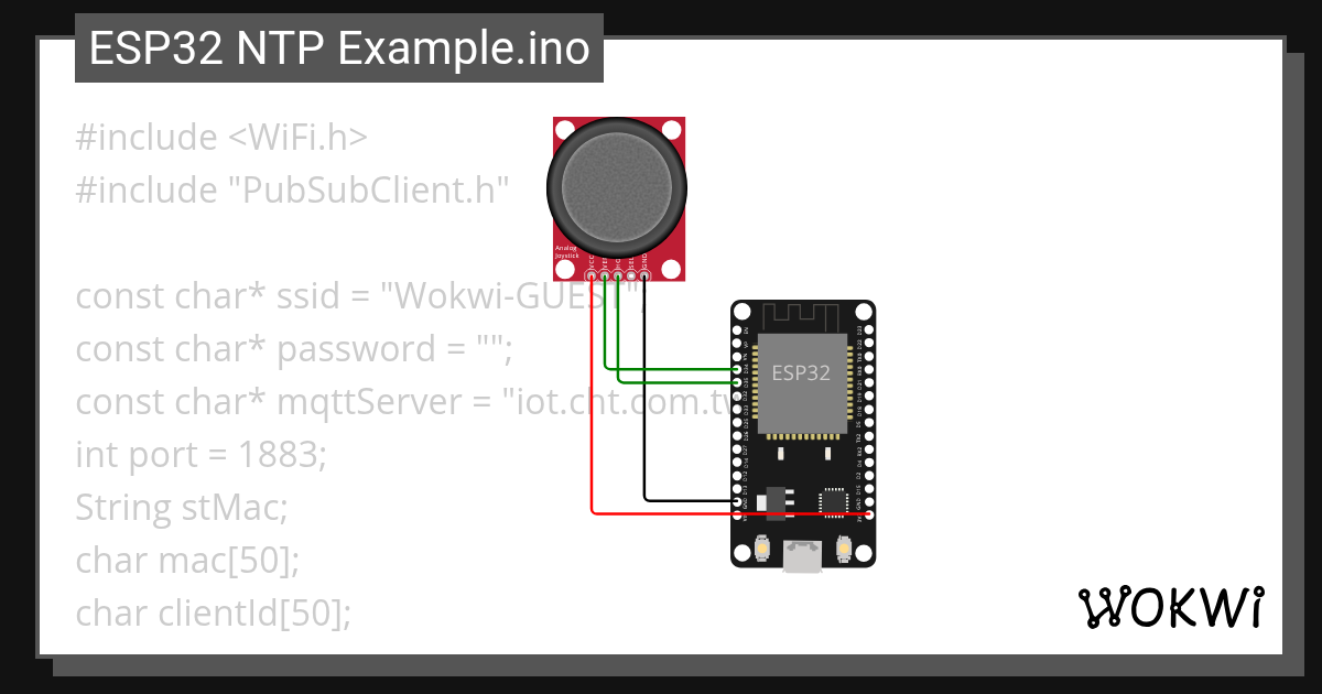 ESP32 NTP Example.ino copy - Wokwi ESP32, STM32, Arduino Simulator