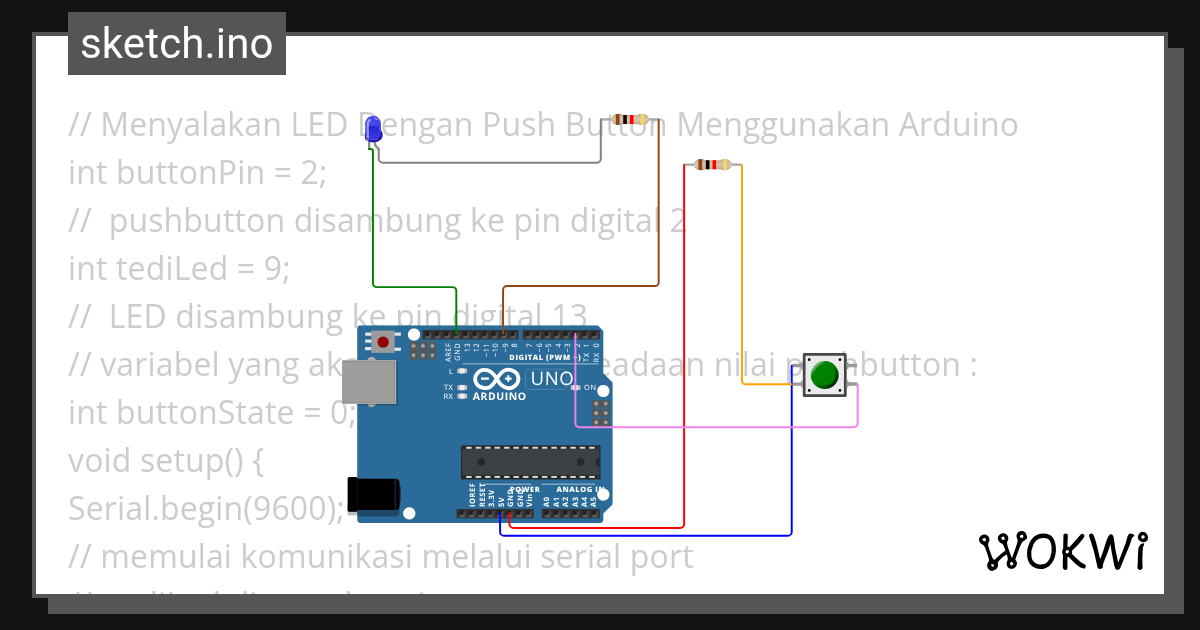 sketch.ino - Wokwi ESP32, STM32, Arduino Simulator