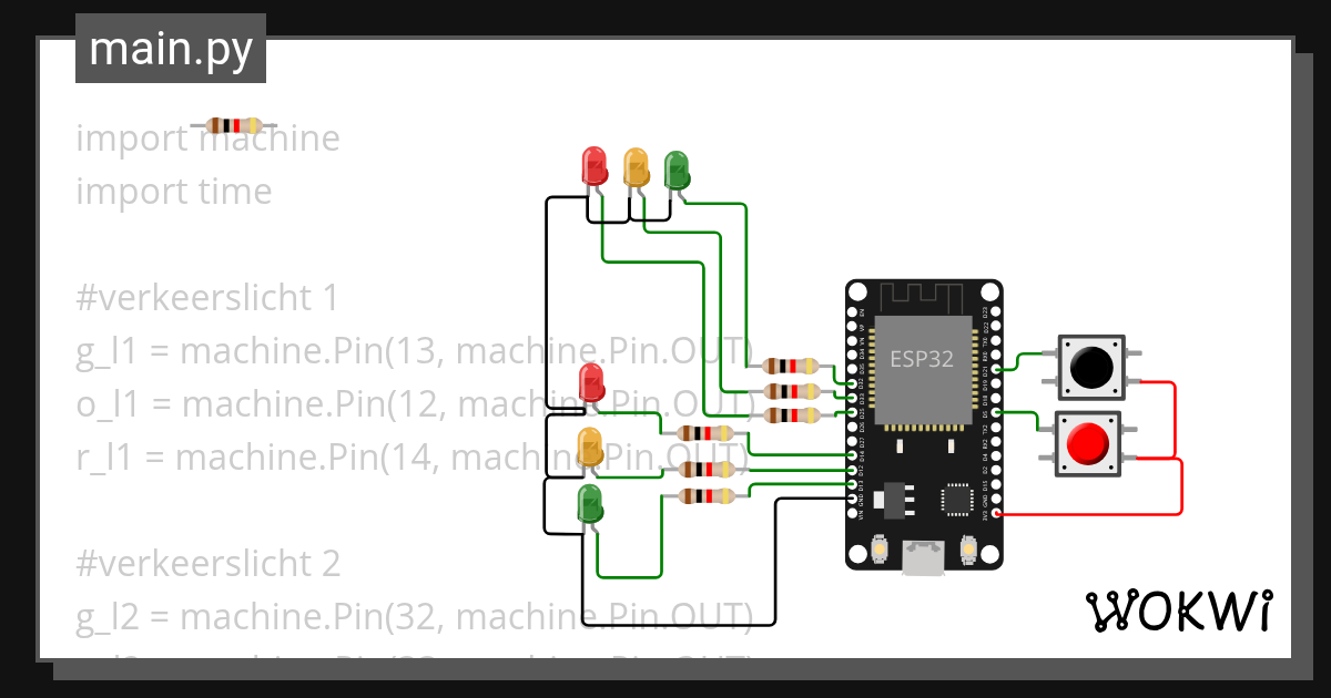 Wokwi - Online ESP32, STM32, Arduino Simulator