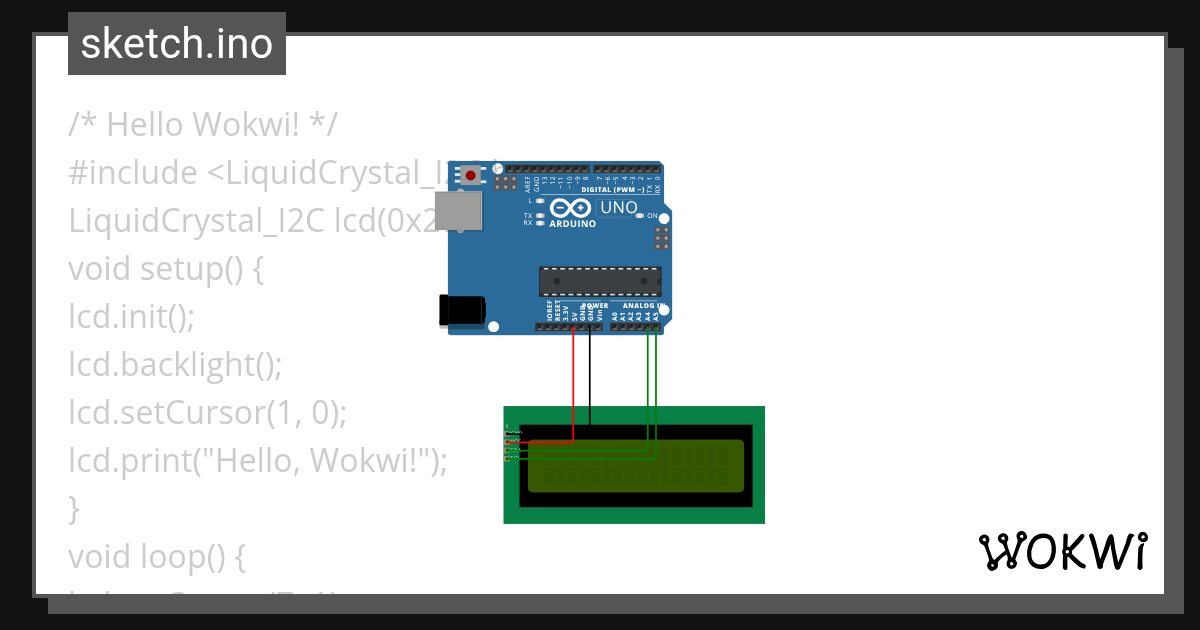 Hello Wokwi - Wokwi ESP32, STM32, Arduino Simulator