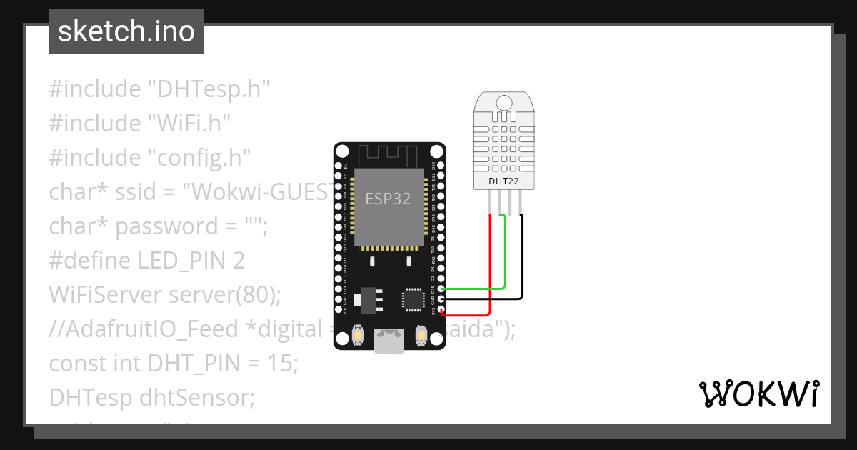 wifi - Wokwi ESP32, STM32, Arduino Simulator