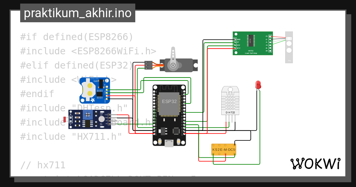 Praktikum Akhir Wokwi Esp32 Stm32 Arduino Simulator 0482