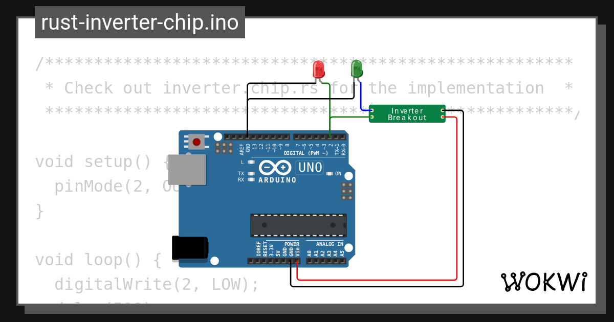 Rust Inverter O Wokwi Esp32 Stm32 Arduino Simulator 1106