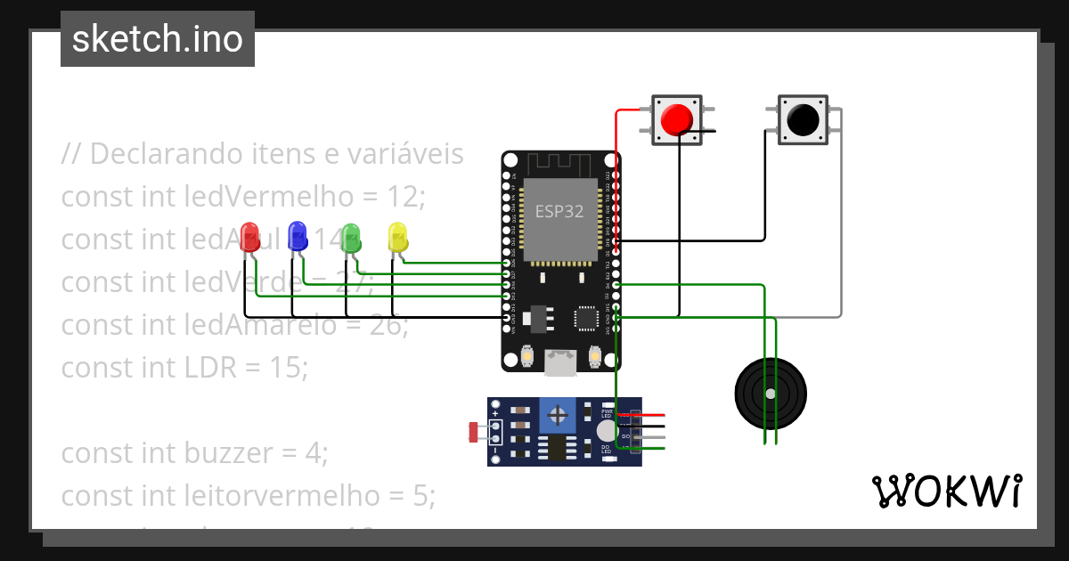 Entrega semana 3 - Wokwi ESP32, STM32, Arduino Simulator