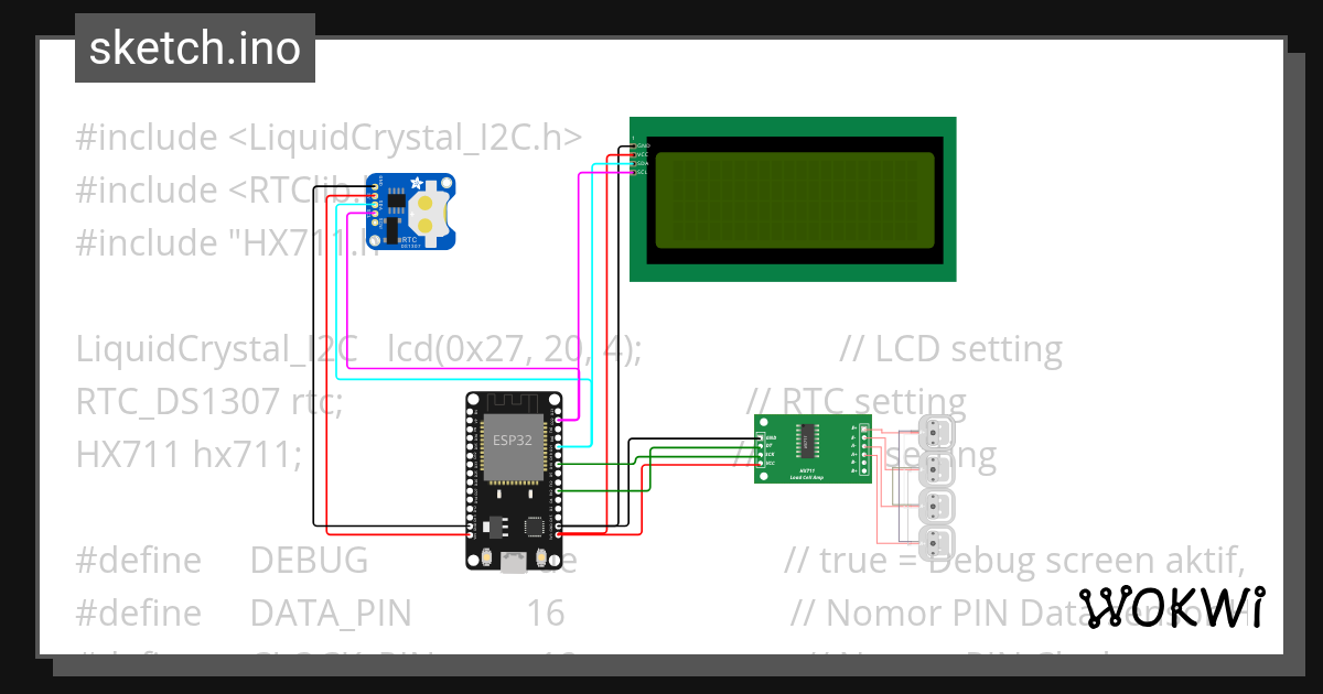 Wokwi - Online ESP32, STM32, Arduino Simulator