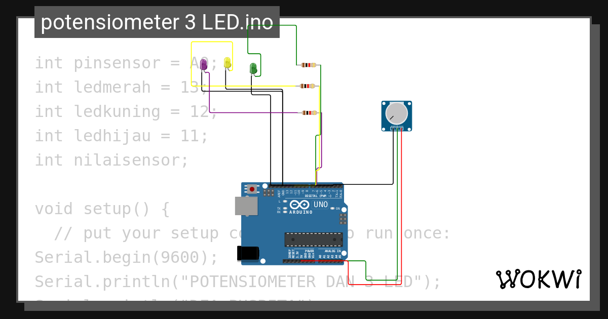 Potensiometer 3 O Wokwi Esp32 Stm32 Arduino Simulator 2407